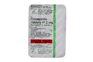 Apriglim 2 Mg Tablet 15 - Uses, Side Effects, Dosage, Price | Truemeds