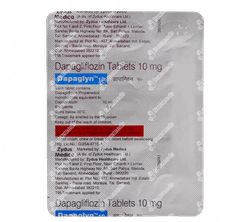 Dapaglyn 10 MG Tablet 15 - Uses, Side Effects, Dosage, Price | Truemeds