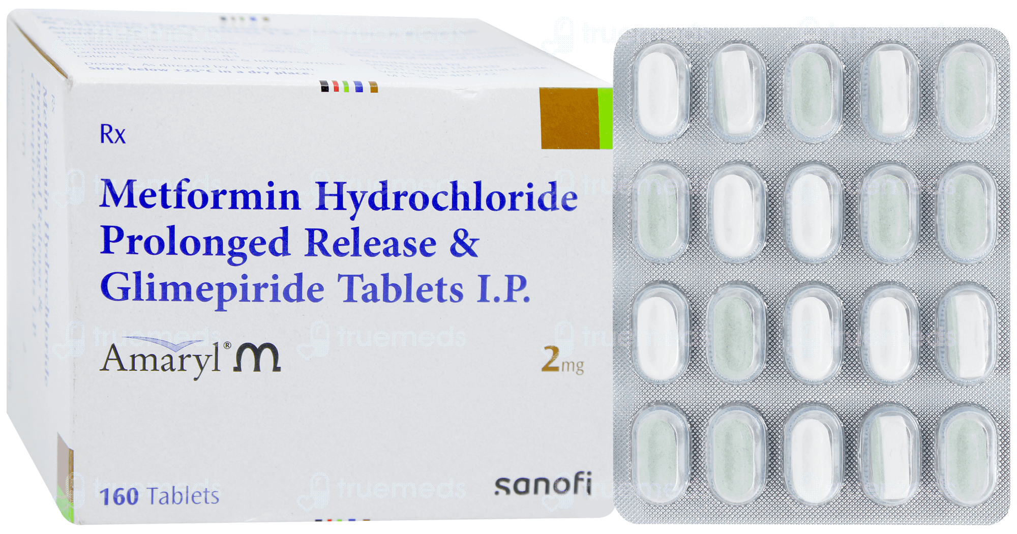 Amaryl M 2mg Tablet: Uses, Side Effects, Price & Substitutes