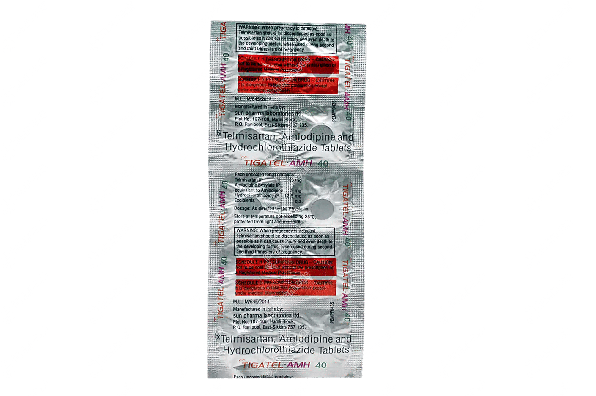 Tigatel Amh 40mg | Order Tigatel Amh 40mg Tablet Online at Truemeds