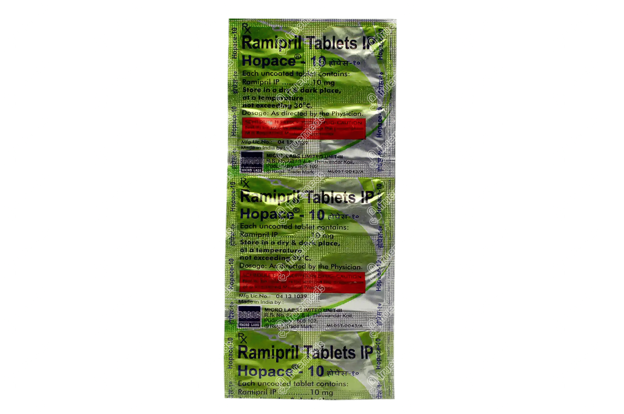 Hopace 10 Tablet 10: Uses, Side Effects, Price & Substitutes