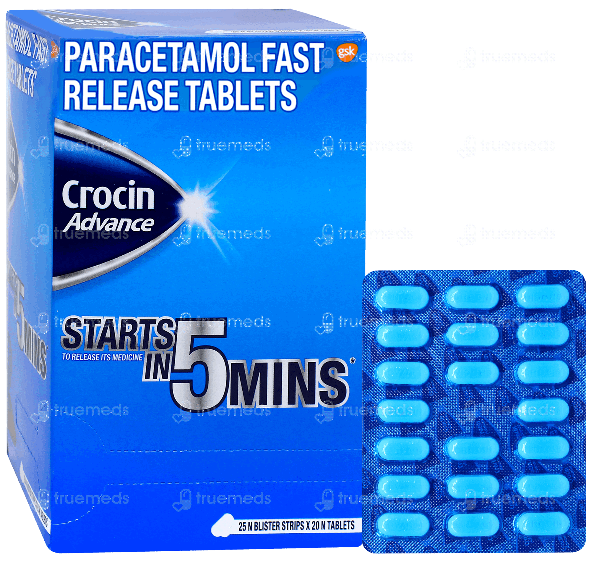 Crocin Advance Tablet: Uses, Side Effects, Price & Substitutes