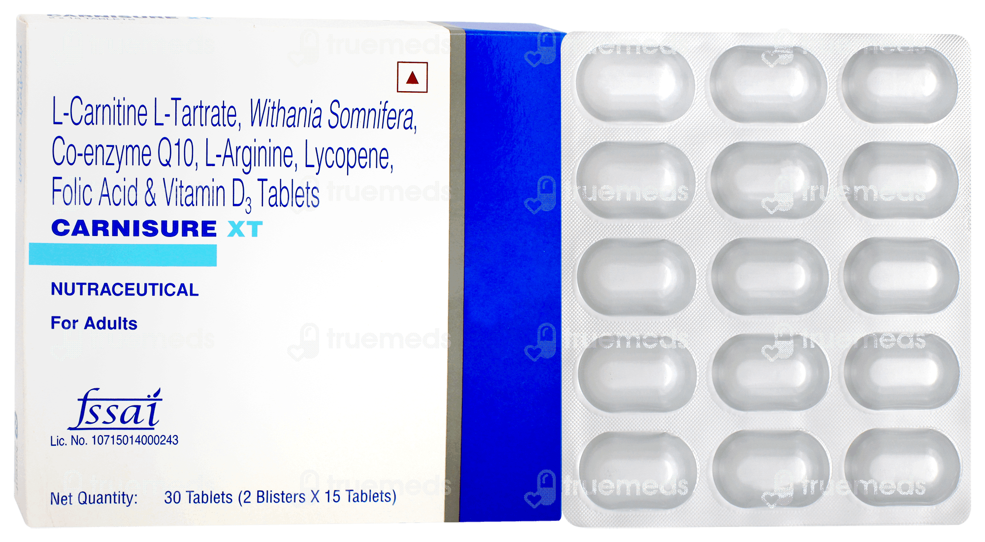 Carnisure Xts | Order Carnisure Xt Tablets Online at Truemeds