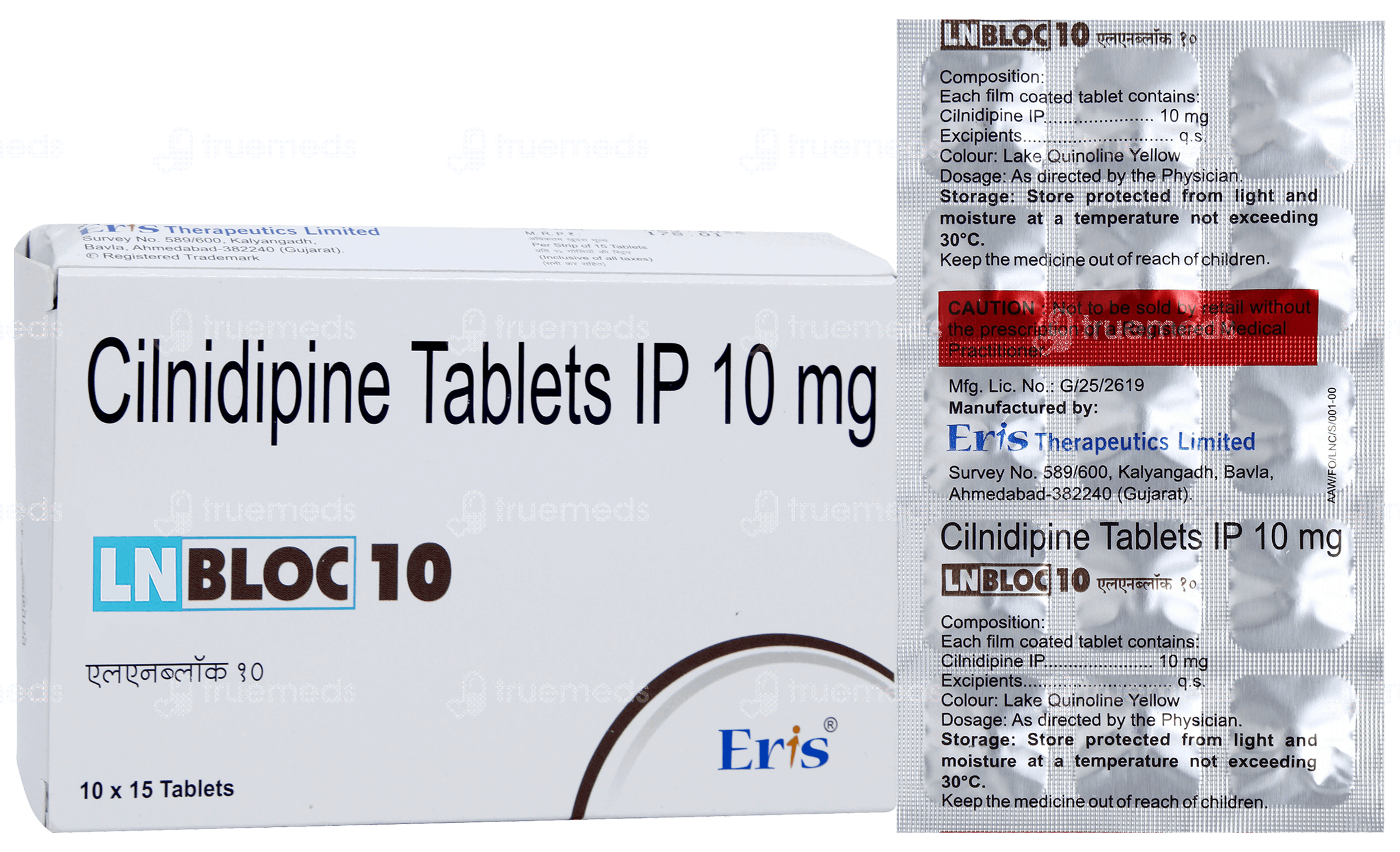 Lnbloc 10 Tablet 15: Uses, Side Effects, Price & Substitutes