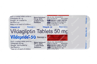 Vildapride 50 Mg Tablet 10 - Uses, Side Effects, Dosage, Price | Truemeds