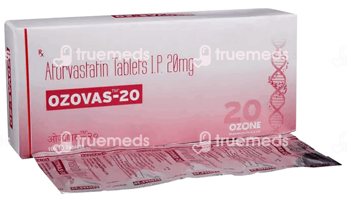 Ozovas 20 Tablet: Uses, Side Effects, Price & Substitutes