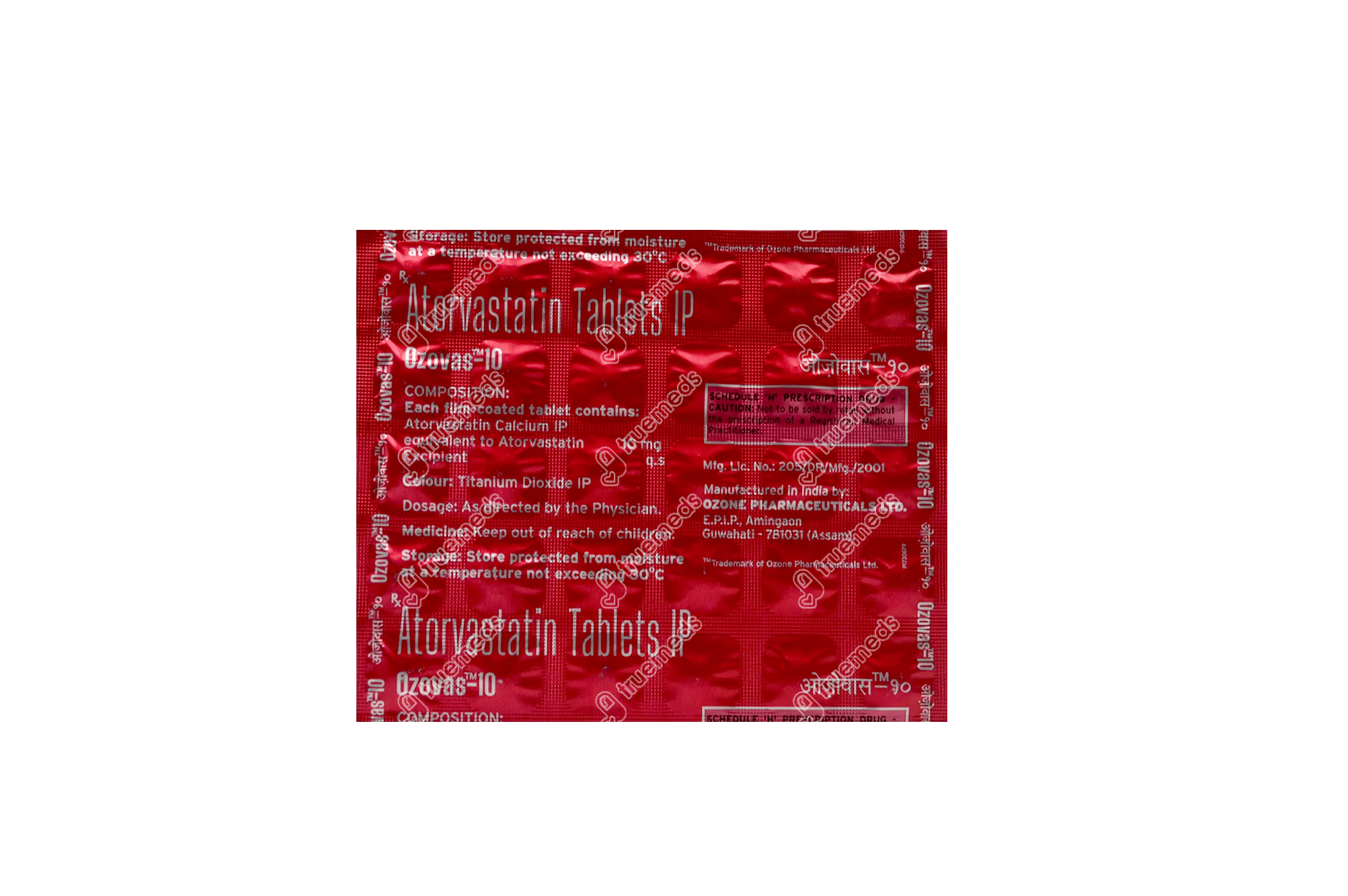 Ozovas 10 Tablet 30: Uses, Side Effects, Price & Substitutes