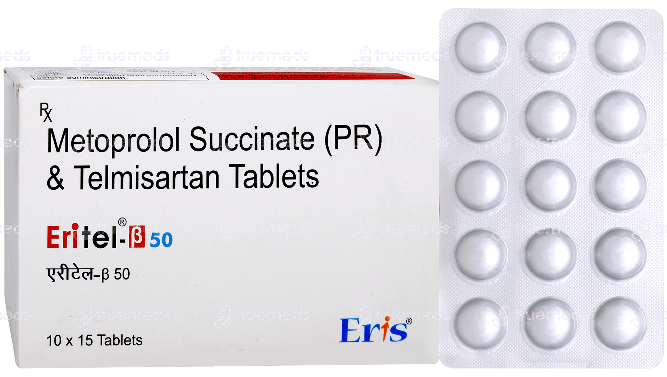 Eritel B 40/50 MG Pr | Order Eritel B 40/50 MG Tablet Pr Online at Truemeds