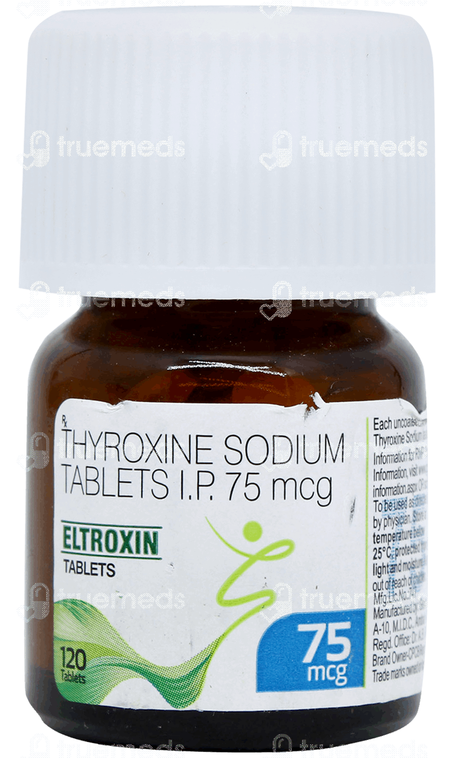 Eltroxin 75mcg Tablet 120: Uses, Side Effects, Price & Substitutes