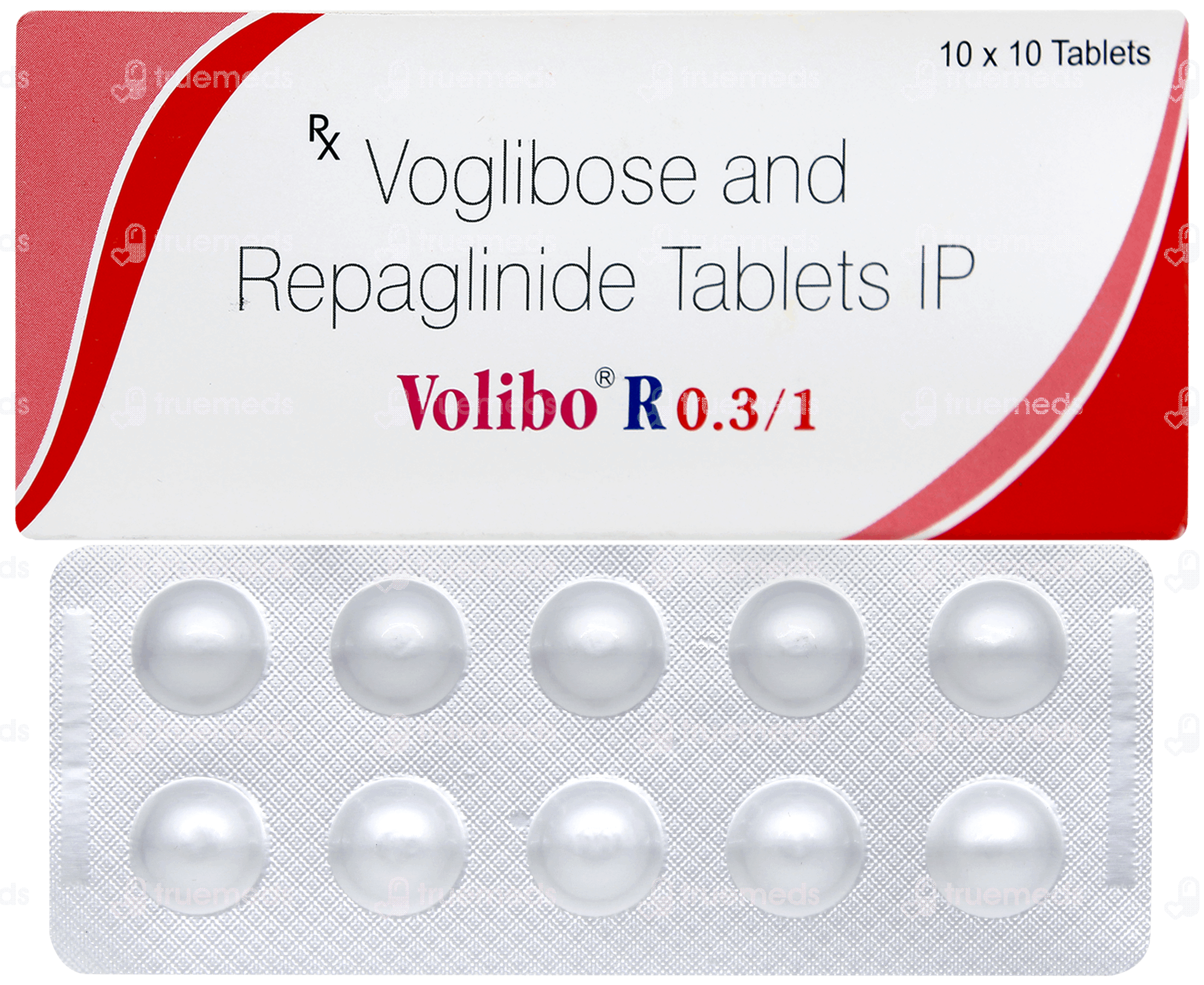 Volibo R 1/0.3 MG | Order Volibo R 1/0.3 MG Tablet Online at Truemeds