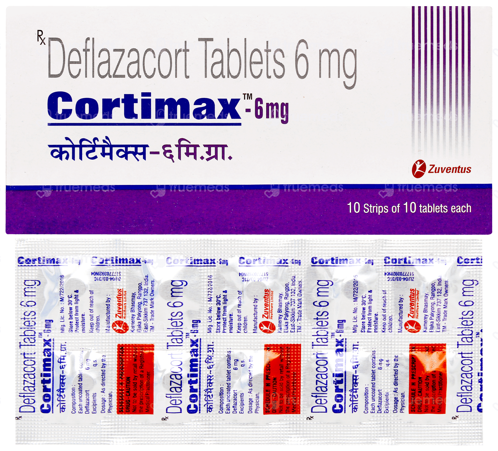 Cortimax 6mg Tablet 10: Uses, Side Effects, Price & Substitutes