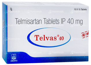 Telvas 40 Tablet 15: Uses, Side Effects, Price & Substitutes