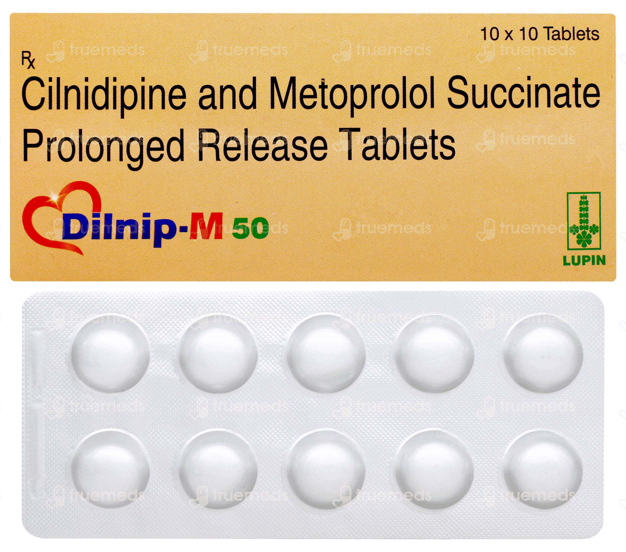 Dilnip M 10/50 MG Pr | Order Dilnip M 10/50 MG Tablet Pr Online at Truemeds