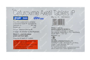 Zocef 500 Tablet: Uses, Side Effects, Price & Substitutes