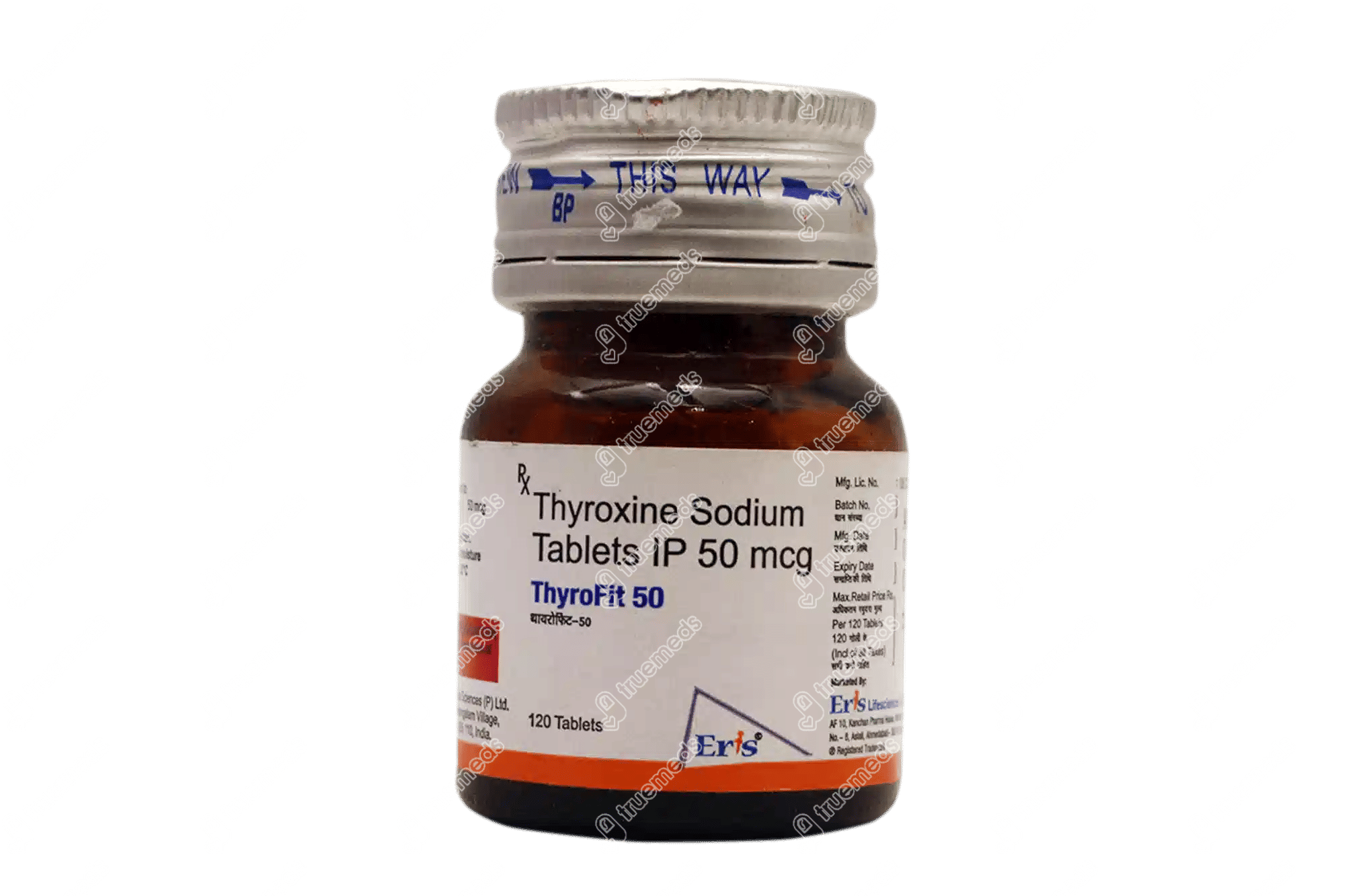 Thyrofit 50 Tablet 120: Uses, Side Effects, Price & Substitutes