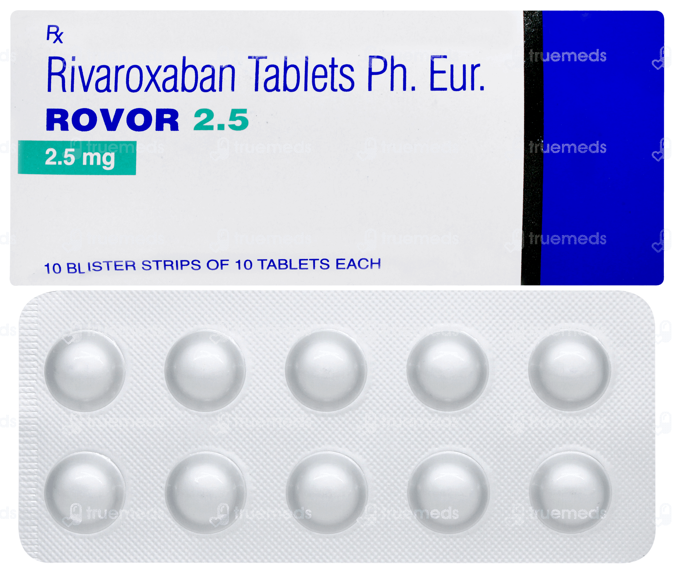 Rovor 2.5 MG | Order Rovor 2.5 MG Tablet Online at Truemeds
