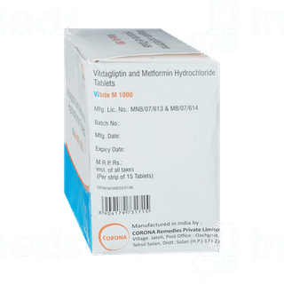 Vibite M 1000 Tablet 15: Uses, Side Effects, Price & Substitutes