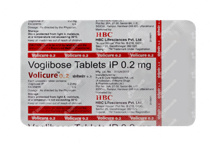 Volicure 02 Mg Tab 15 - Uses, Side Effects, Dosage, Price | Truemeds