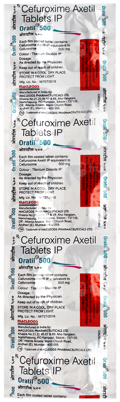 Oratil 500 Tablet: Uses, Side Effects, Price & Substitutes