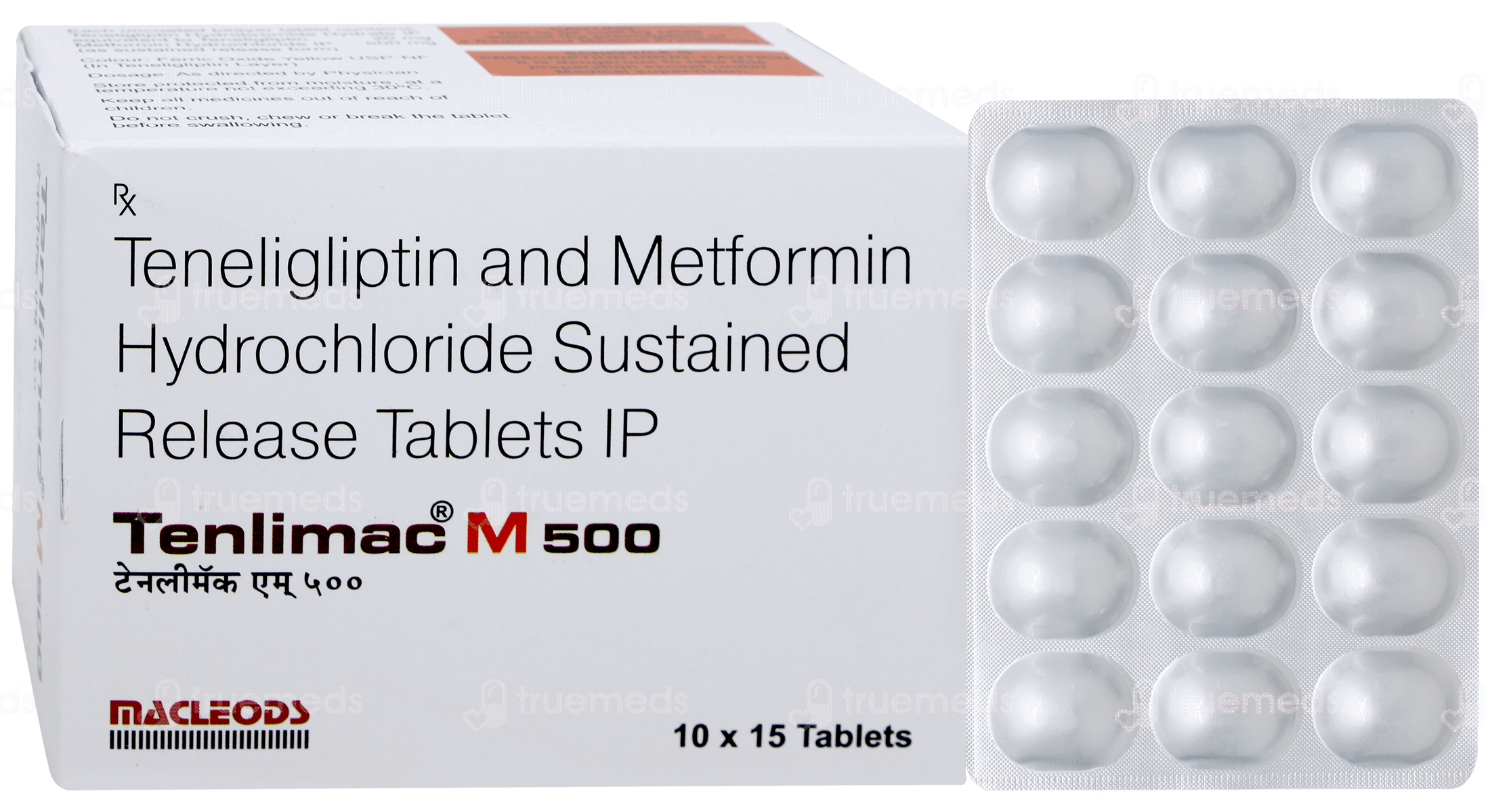 Tenlimac M 500 Tablet 15: Uses, Side Effects, Price & Substitutes