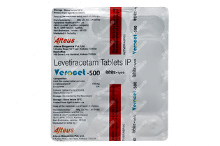 Verocet 500 MG | Order Verocet 500 MG Tablet Online at Truemeds