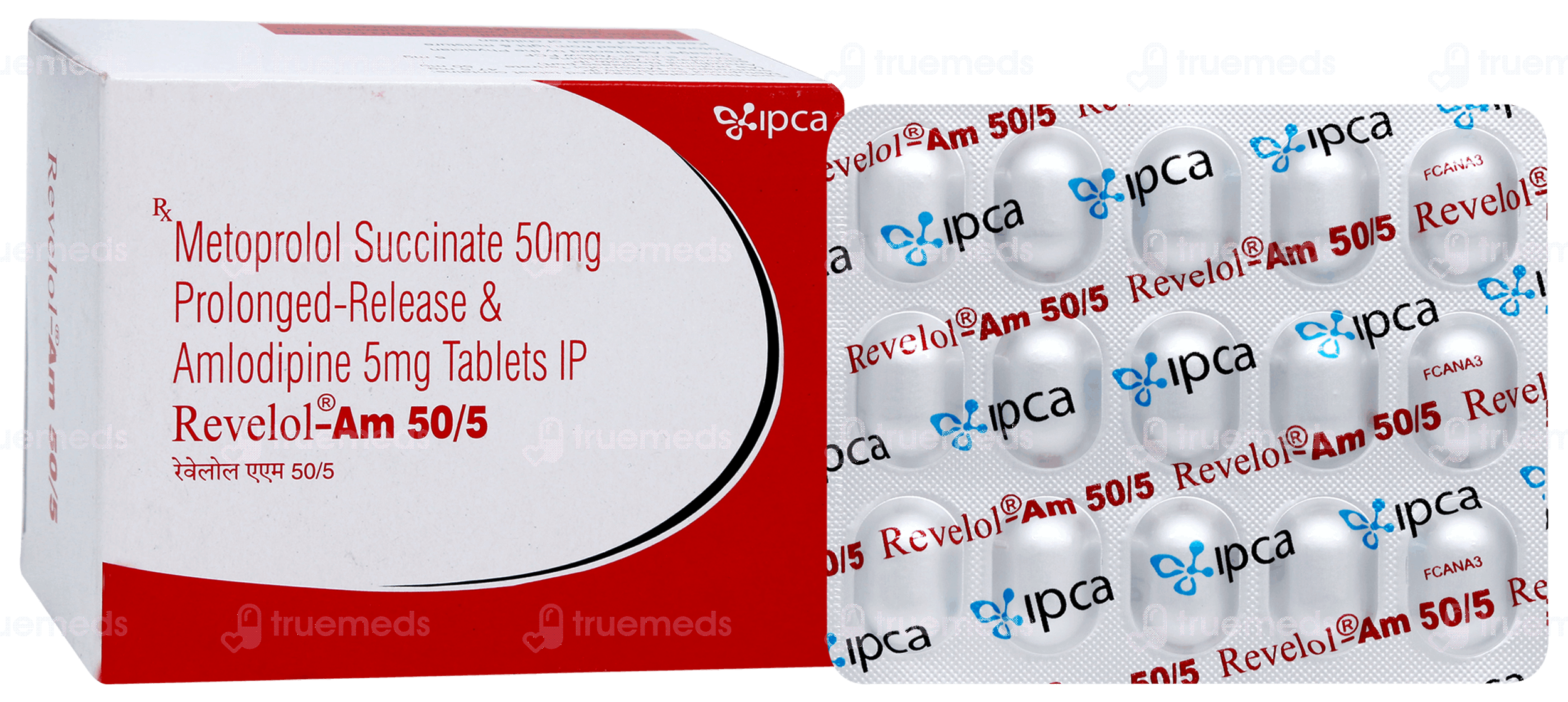 Revelol Am 505 Mg Tablet Pr 15 - Uses, Side Effects, Dosage, Price | Truemeds