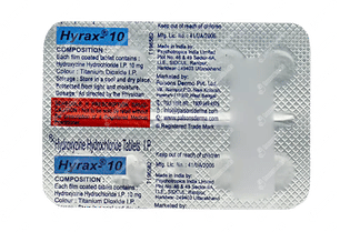 Hyrax 10 MG | Order Hyrax 10 MG Tablet Online at Truemeds