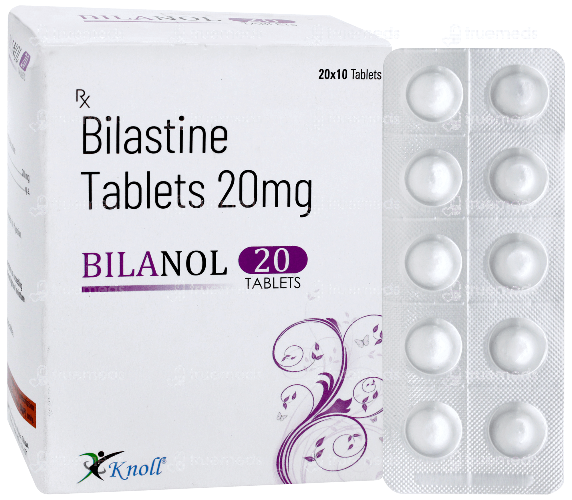 Bilanol 20 MG | Order Bilanol 20 MG Tablet Online at Truemeds