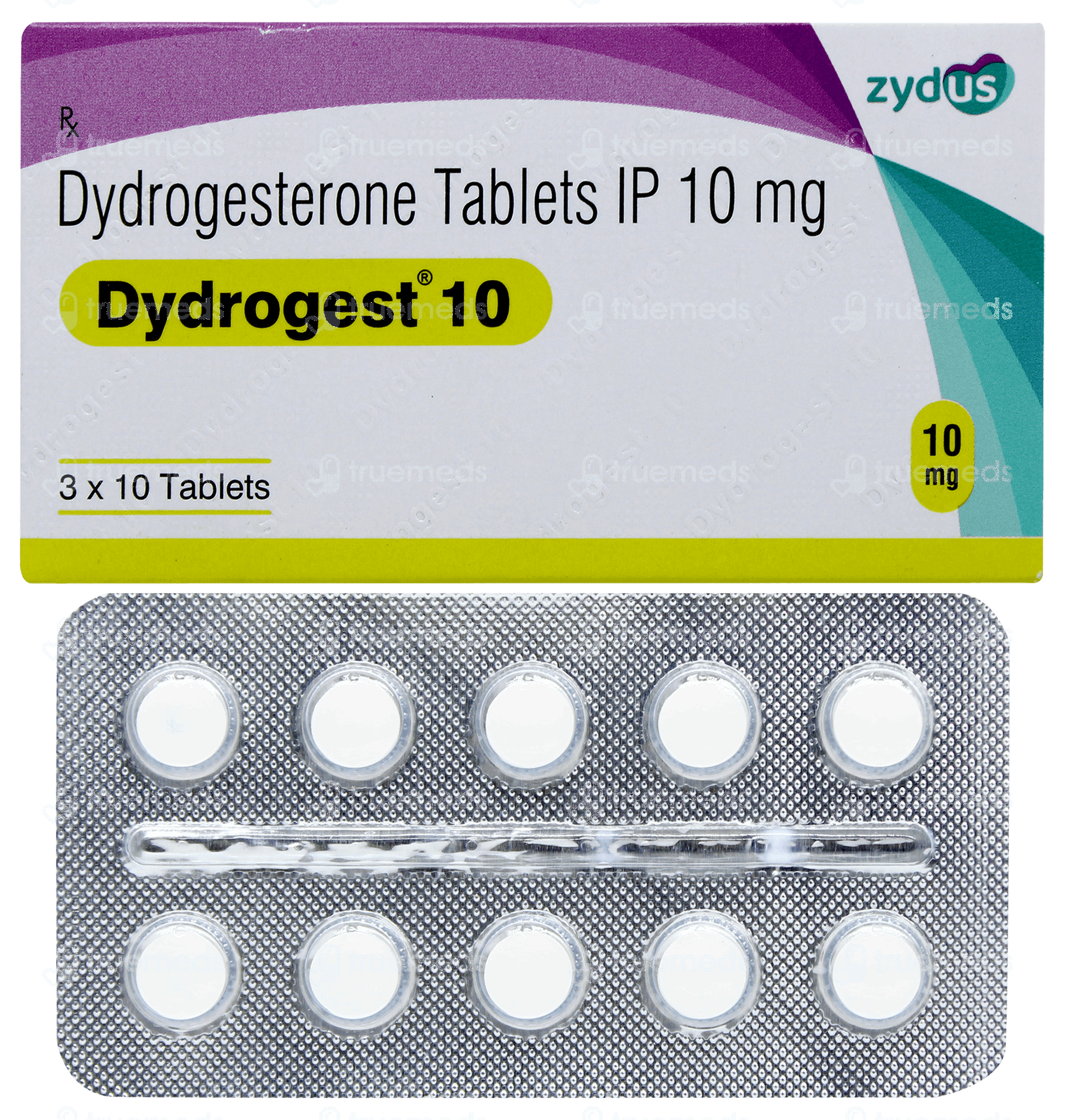 Dydrogest 10 Tablet for Progesterone Deficiency & Pregnancy Support