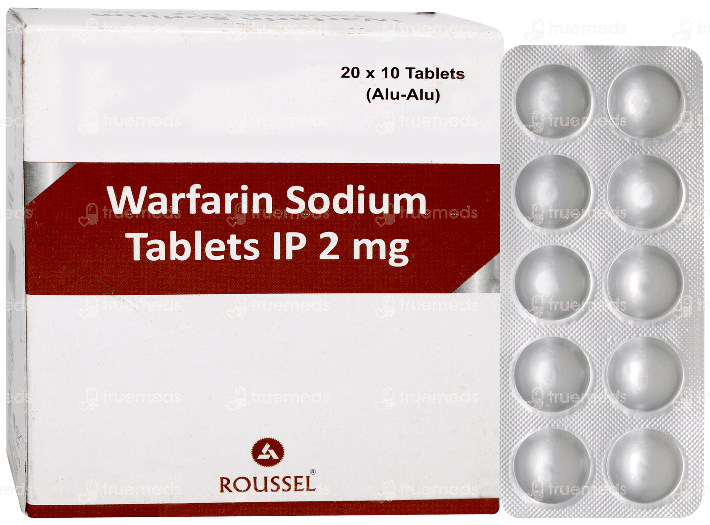 Warfarin 2 Mg Tablet 10 - Uses, Side Effects, Dosage, Price | Truemeds