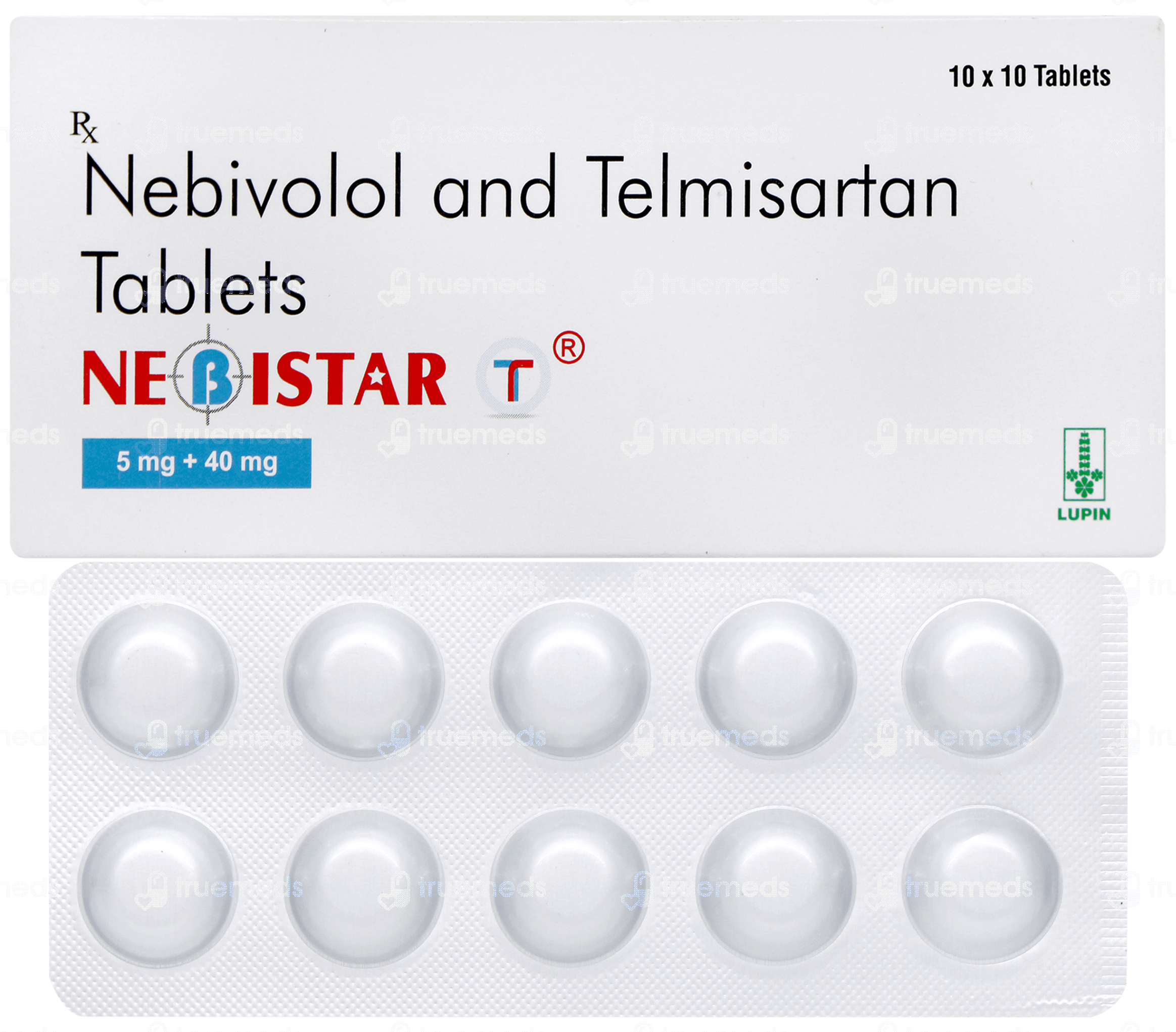 Nebistar T Tablet 10 - Uses, Side Effects, Dosage, Price | Truemeds