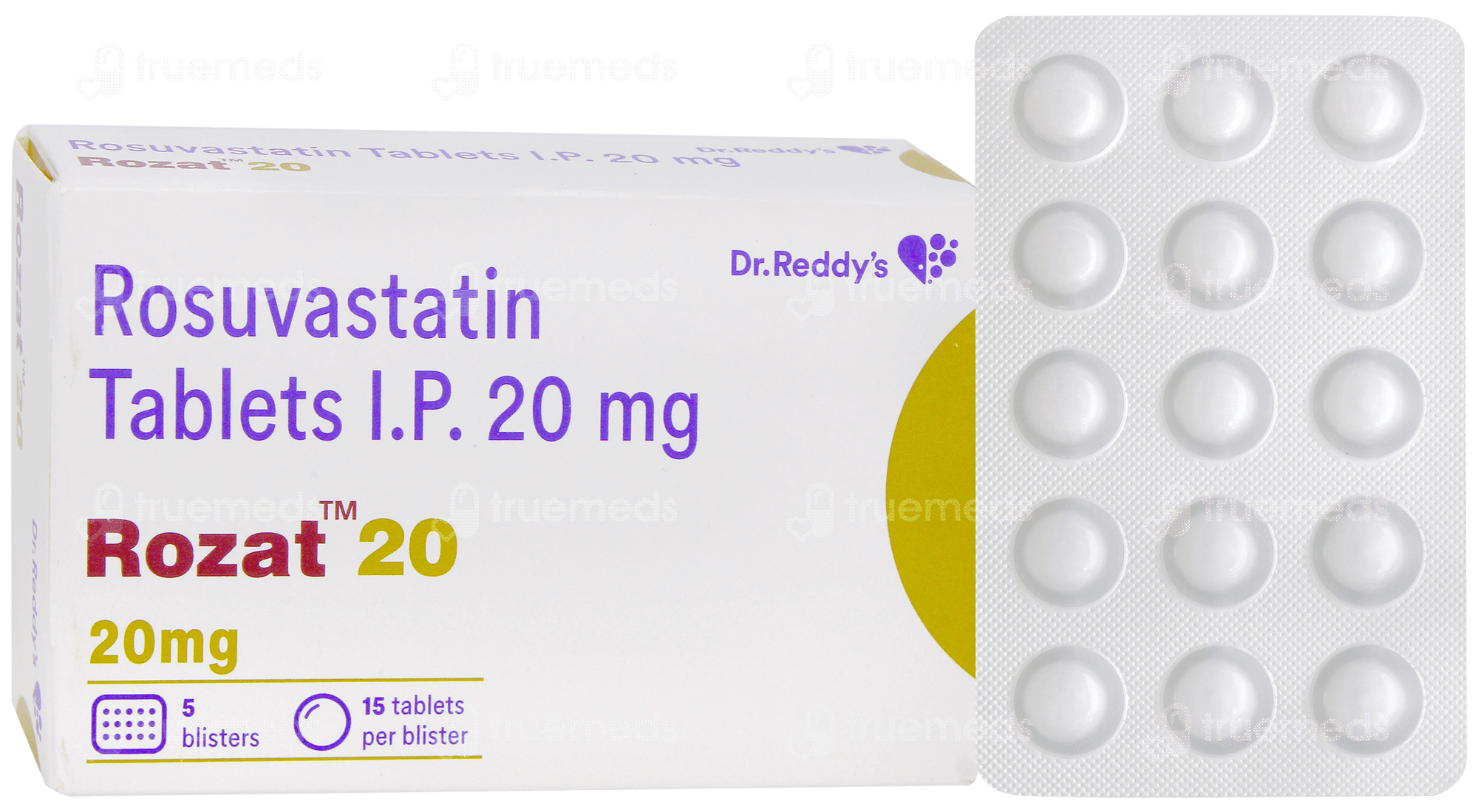 Rozat 20 Tablet 15: Uses, Side Effects, Price & Substitutes