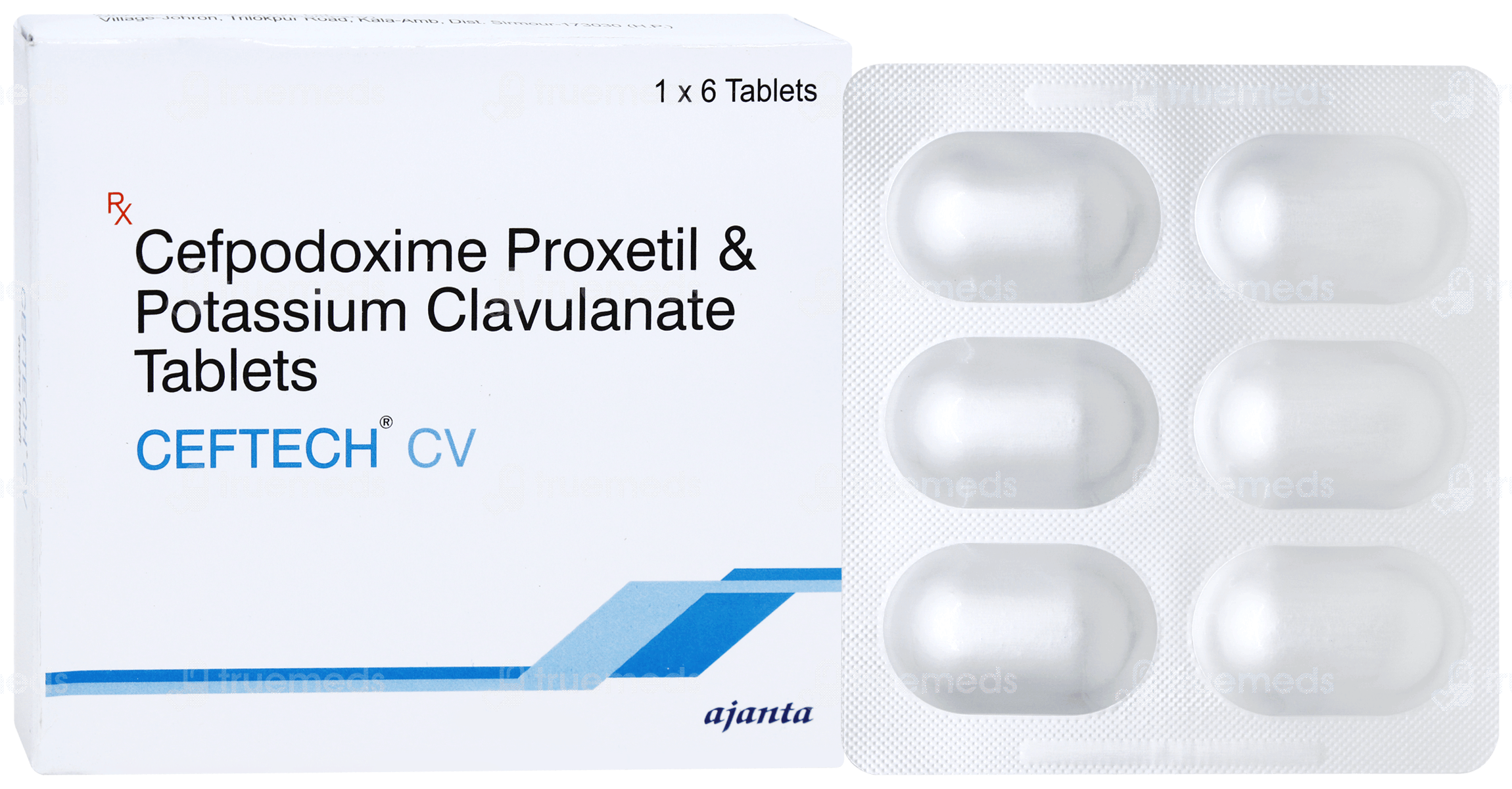 Ceftech Cv 200/125 MG | Order Ceftech Cv 200/125 MG Tablet Online at ...