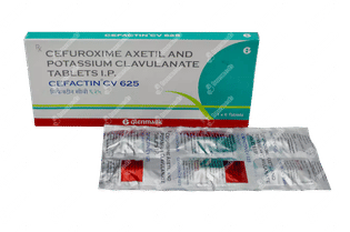 Cefactin Cv 625 Tablet 6: Uses, Side Effects, Price & Substitutes