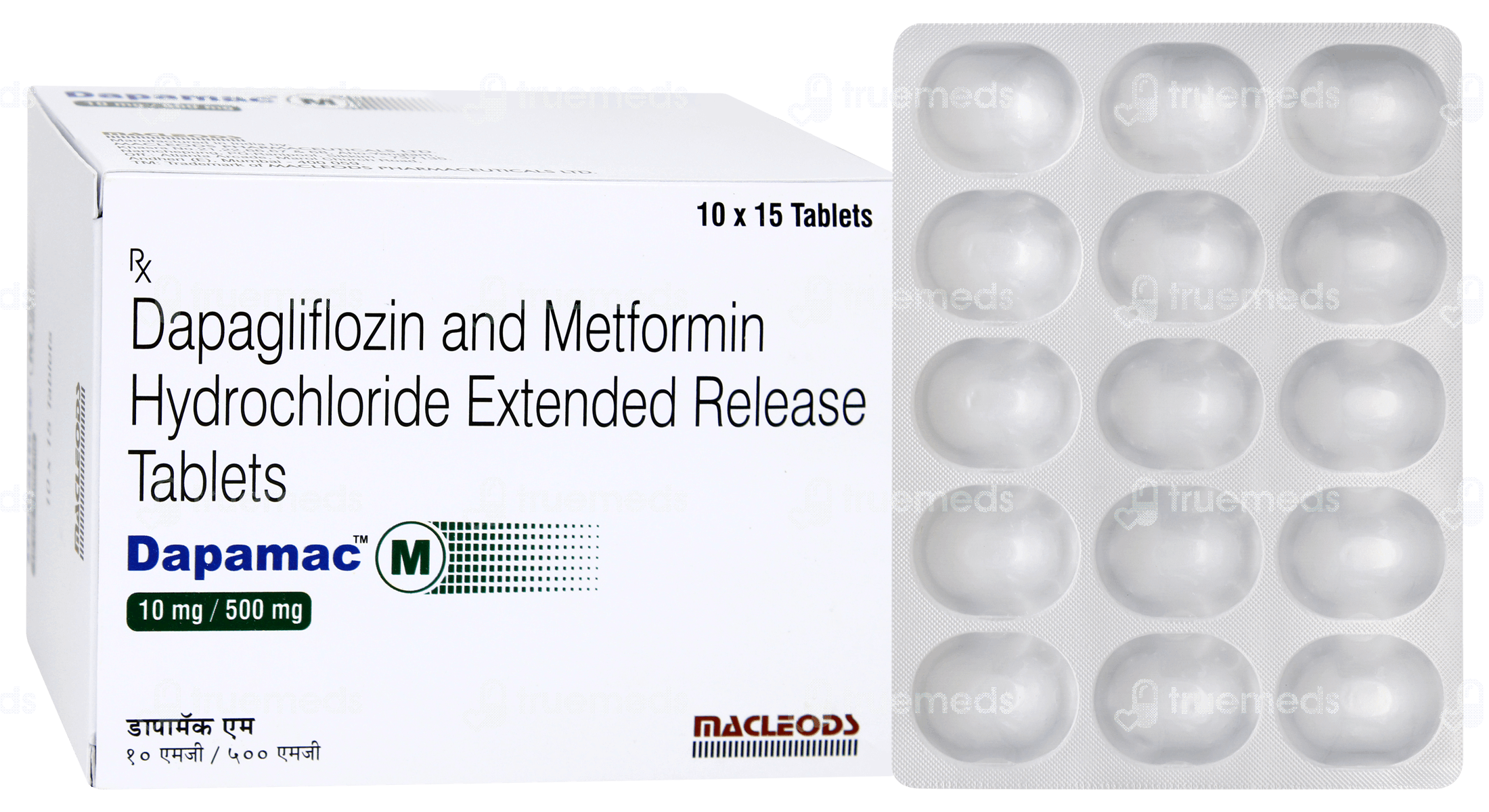 Buy Dapamac M 10/500 MG Strip Of 15 Tablet ErOnline at Truemeds