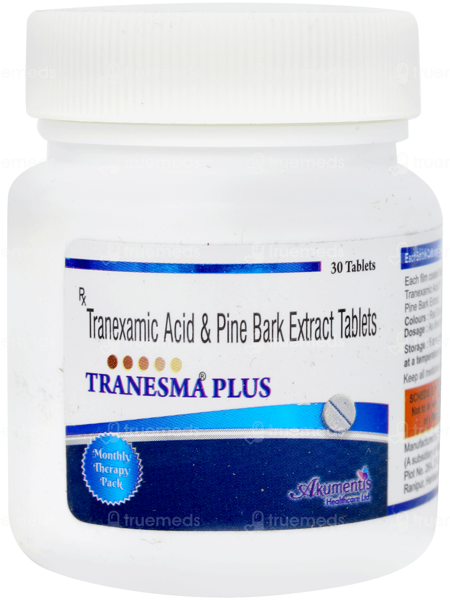 Tranesma Plus 250 Mg Tablet 30 - Uses, Side Effects, Dosage, Price ...