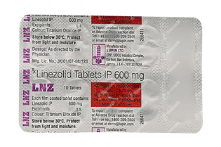 Lnz 600 Mg Tablet 10 - Uses, Side Effects, Dosage, Price | Truemeds