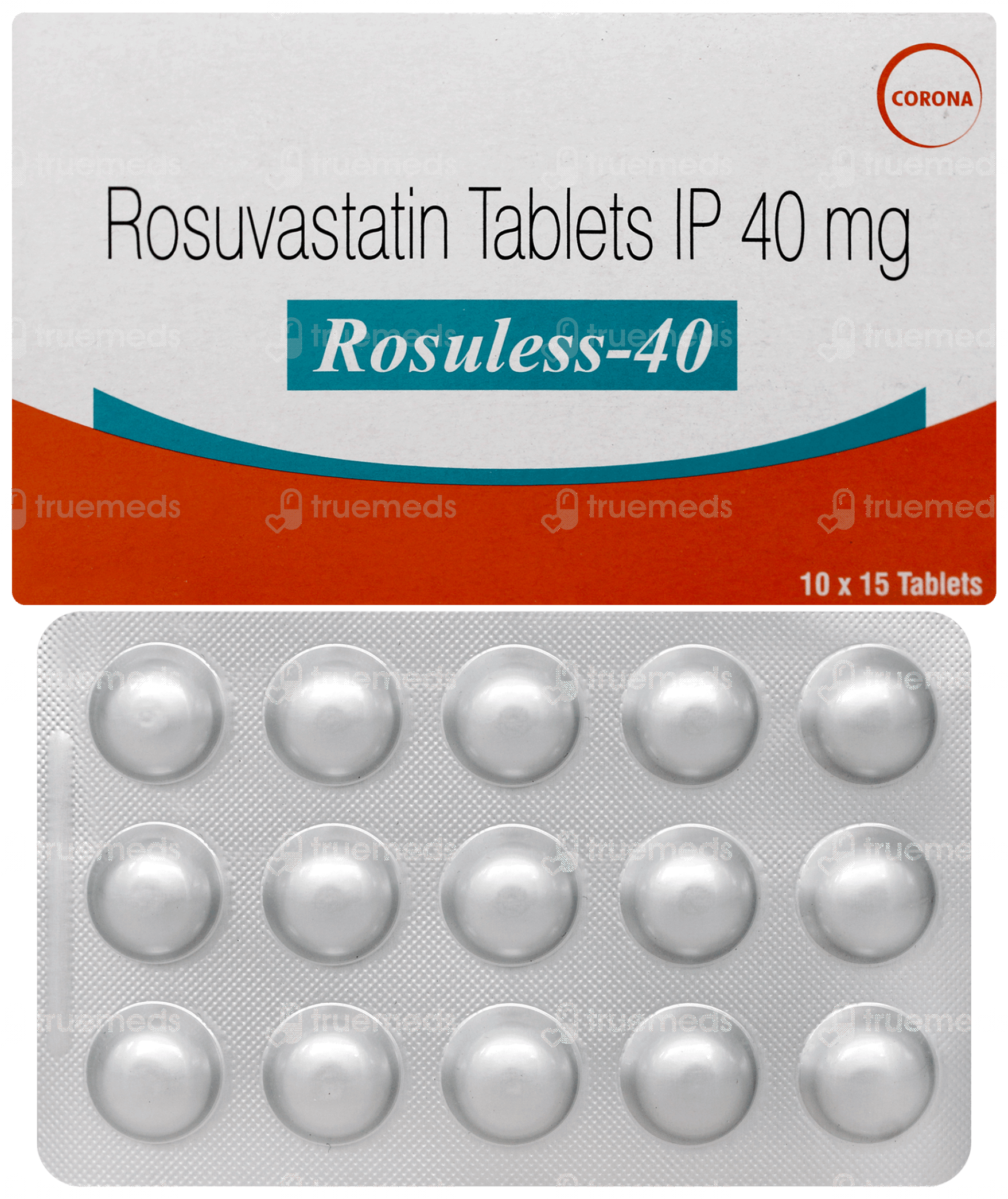 Rosuless 40 Tablet 15: Uses, Side Effects, Price & Substitutes