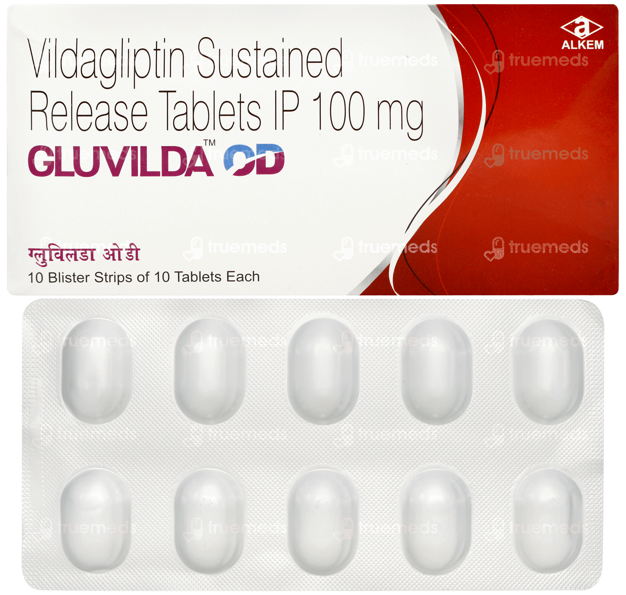 Gluvilda Od 100 MG | Order Gluvilda Od 100 MG Tablet Sr Online at Truemeds