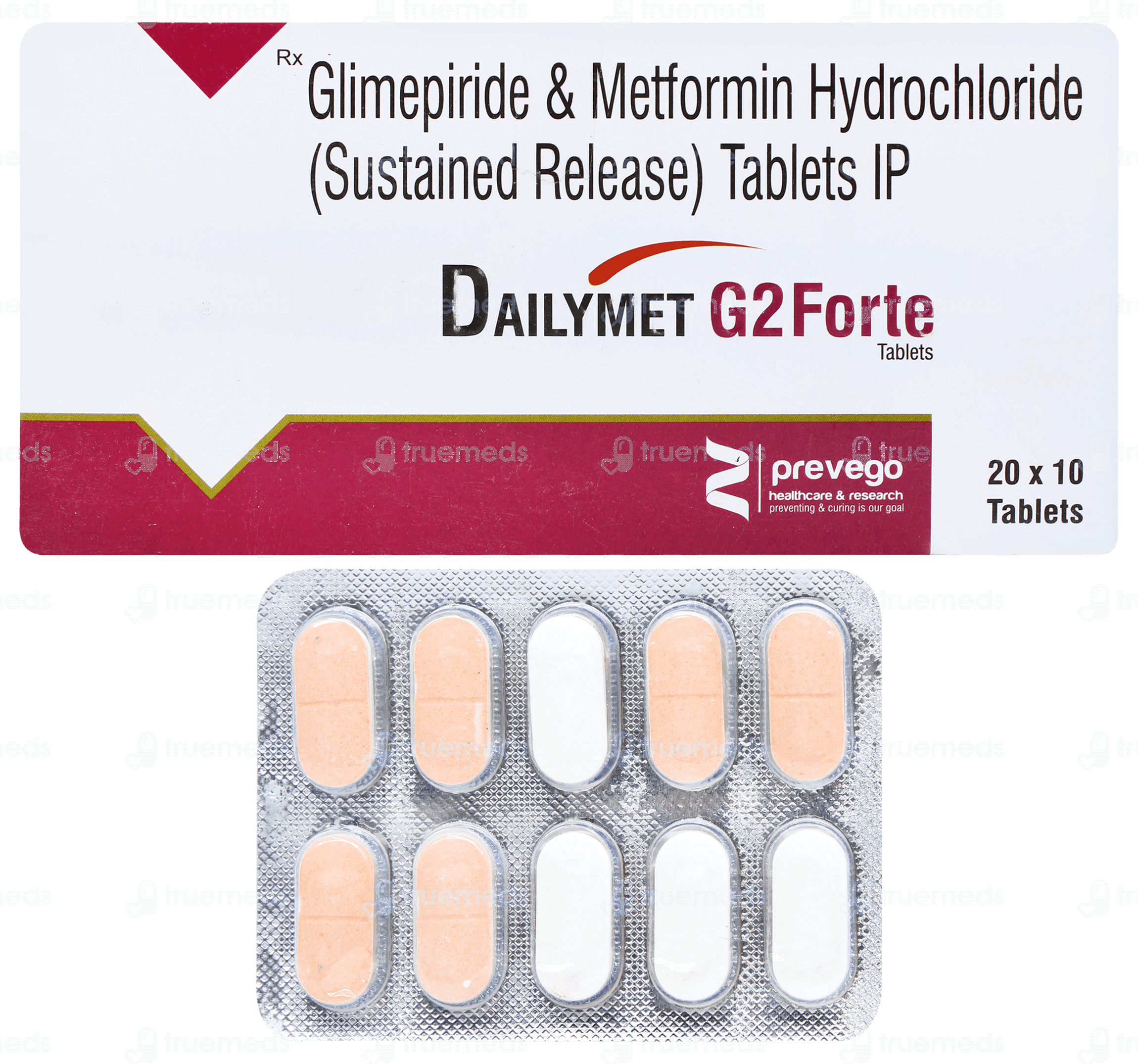 Dailymet G2 Forte Tablet: Uses, Side Effects, Price & Substitutes