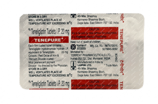 Tenepure 20 Mg Tablet 15 - Uses, Side Effects, Dosage, Price | Truemeds