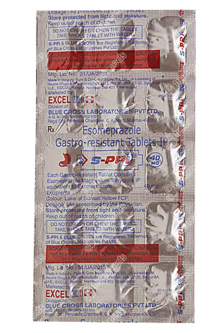 Sppi 40 Mg Tablet 15 - Uses, Side Effects, Dosage, Price | Truemeds