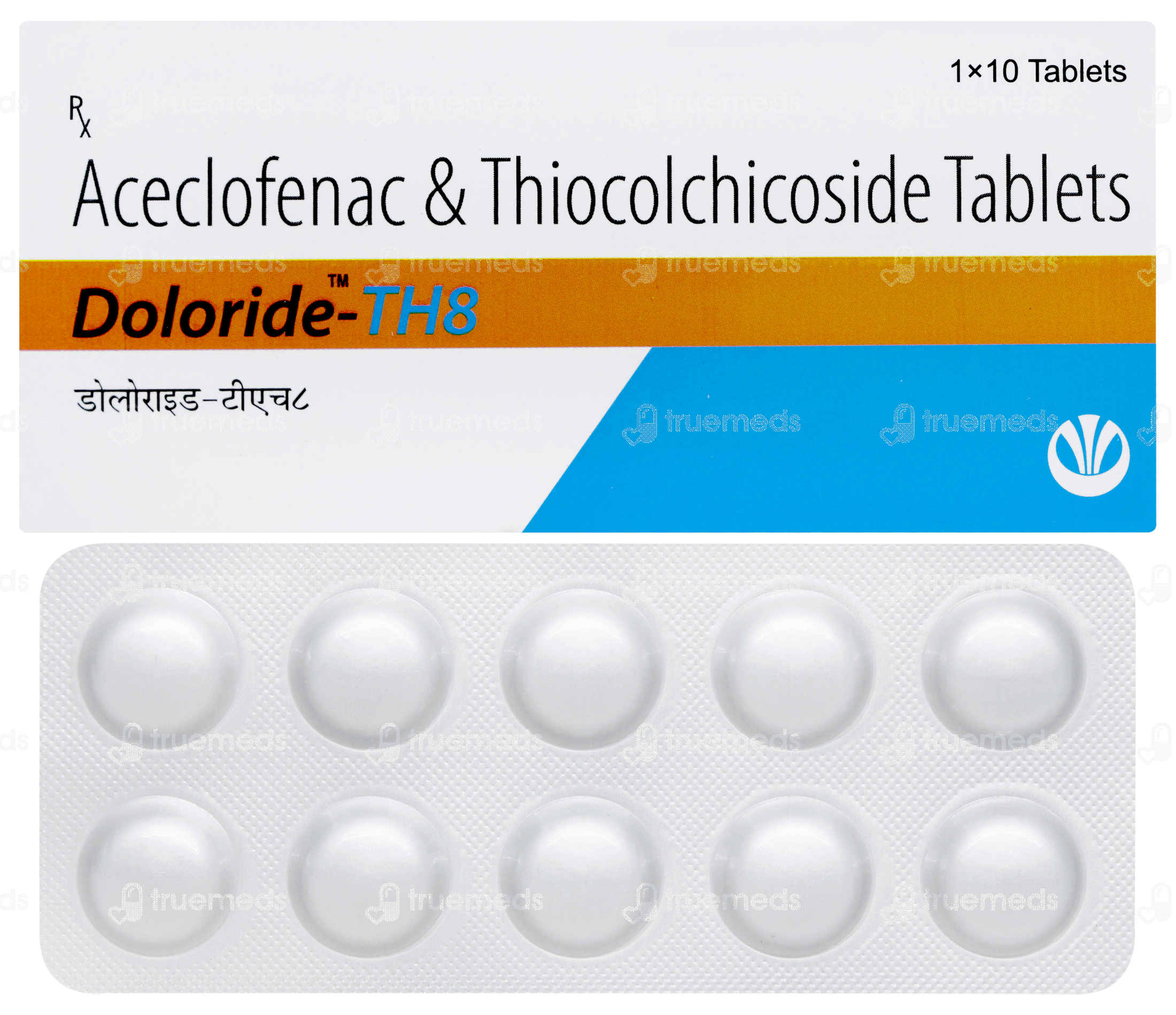 Doloride Th 8/100 | Order Doloride Th 8/100 Tablet Online at Truemeds