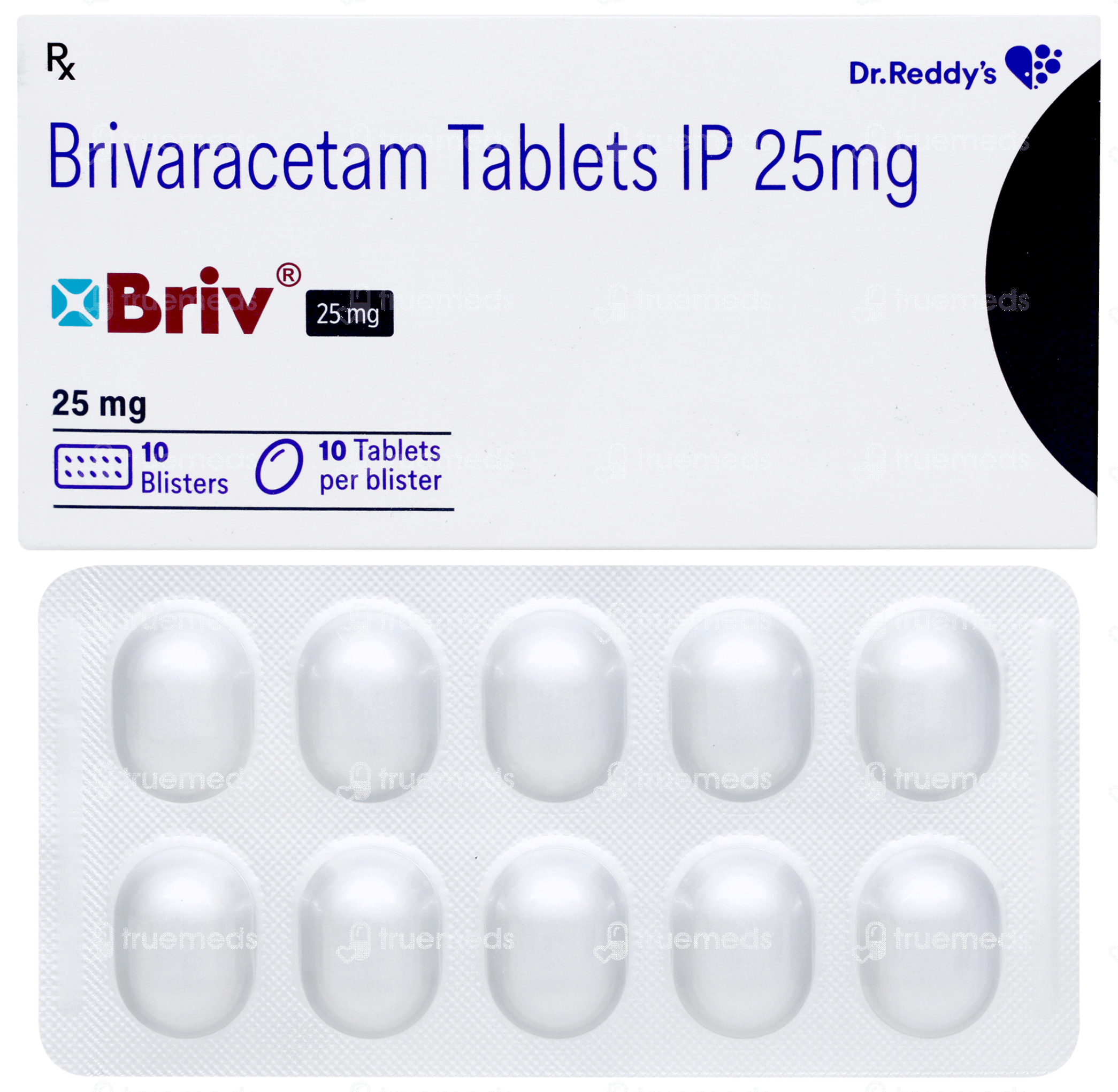 Briv 25 MG | Order Briv 25 MG Tablet Online at Truemeds