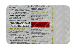 Brivazen 25 MG | Order Brivazen 25 MG Tablet Online at Truemeds