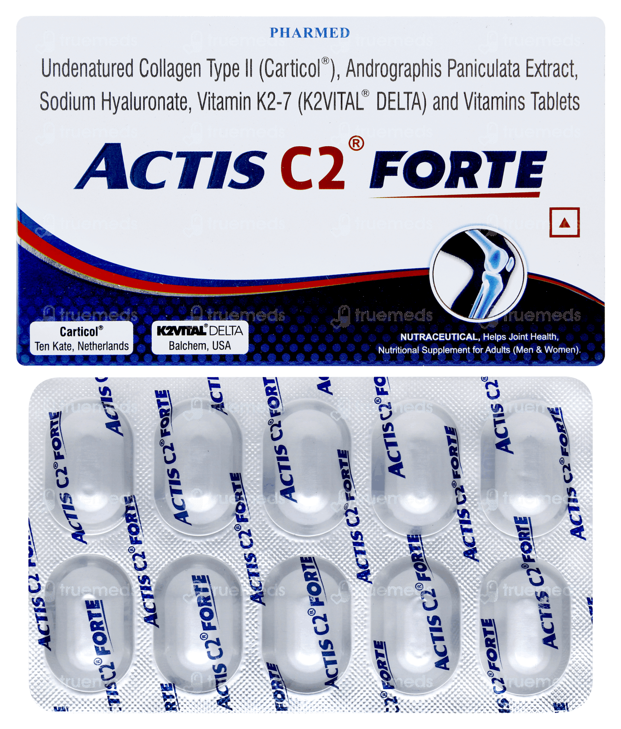 Actis C2 Forte Tablet 10 - Uses, Side Effects, Dosage, Price | Truemeds