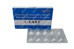 L Cart Tablet 10 - Uses, Side Effects, Dosage, Price | Truemeds