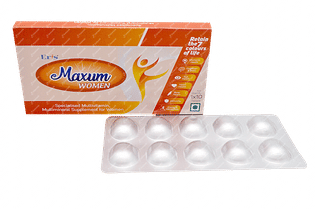Maxum Women Tablet 10 - Uses, Side Effects, Dosage, Price | Truemeds