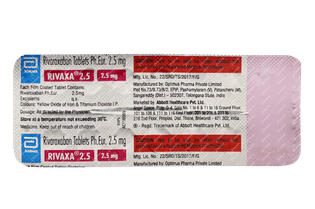 Rivaxa 2.5 MG | Order Rivaxa 2.5 MG Tablet Online at Truemeds