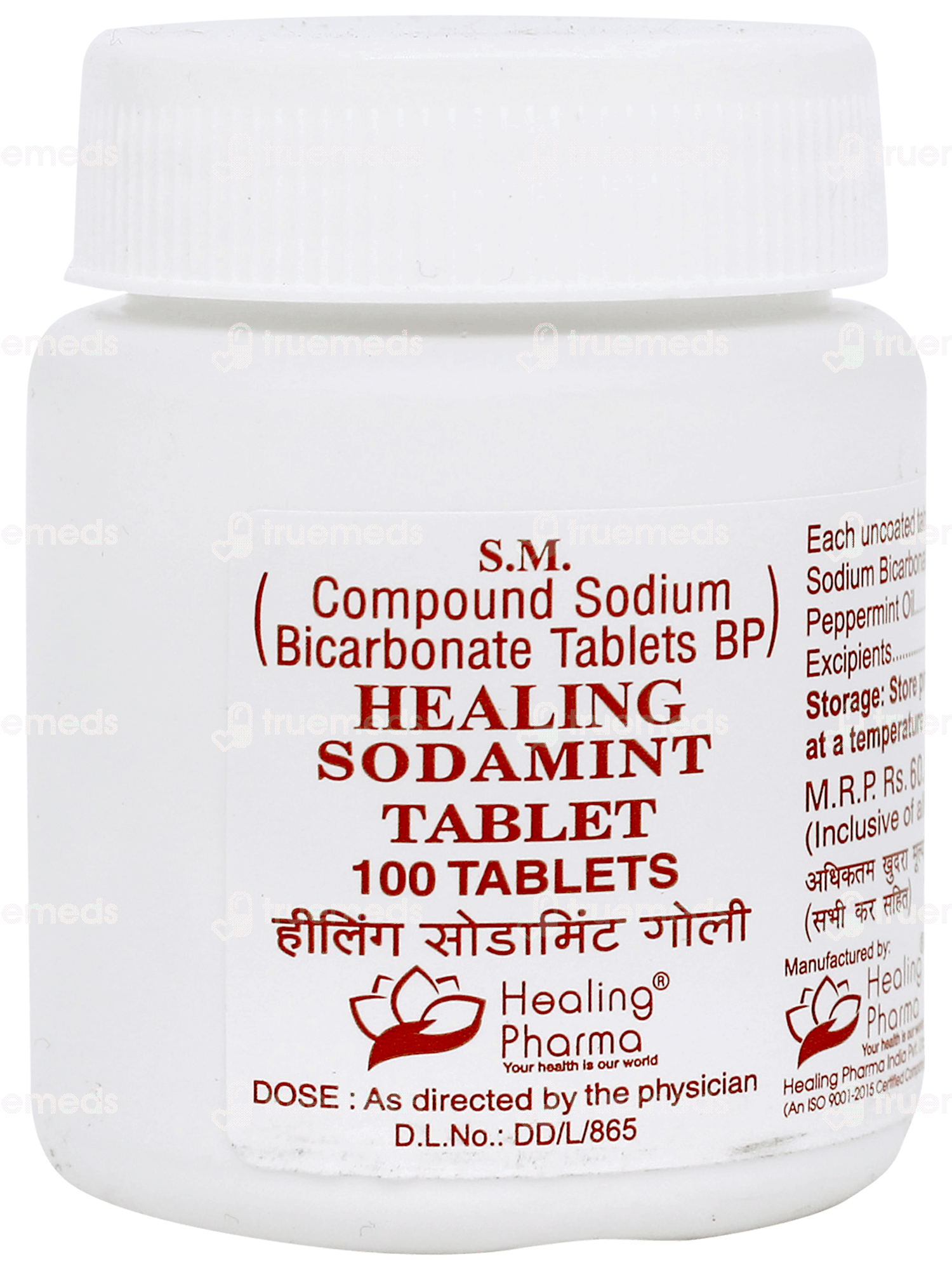 Healing Sodamint 300 MG 1 | Order Healing Sodamint 300 MG Tablet 1 ...